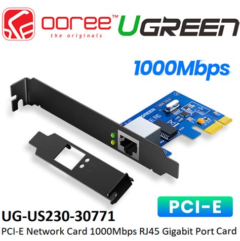 Ugreen Gigabit Ethernet Pcie Express Pci E Network Card Adapter Mbps Rj Gigabit