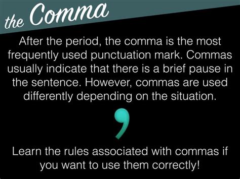Grammar Comma Use PDF