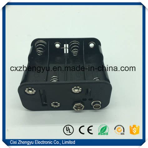 Aa Battery Holder With V Snap Connector China Aa Battery Holder And Aa Battery Box