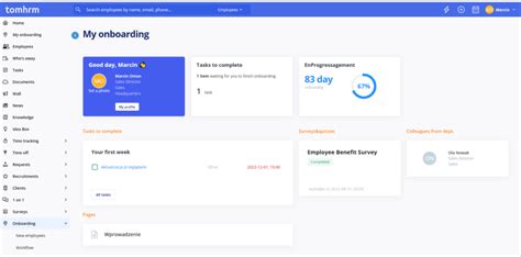 The My Onboarding View Help Center Tomhrm