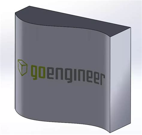 Importing A Vector Logo Into Solidworks Goengineer