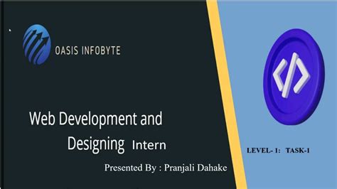 Pranjali Dahake On Linkedin Webdevelopment Html Css Intern