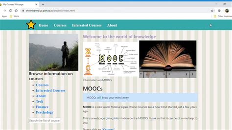 Courses Project0 Assignment Youtube
