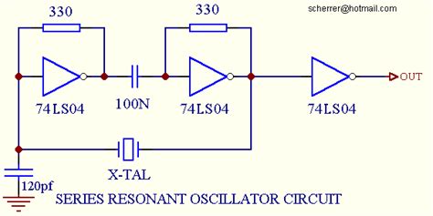 Resonant Oscillator Circuit Diagram