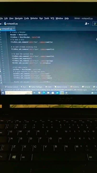 How To Make Notepad In Python Youtubeshorts Youtube Technology