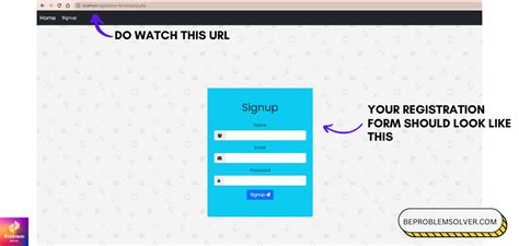 3 Step To Build Registration Form In Html And With Phpmailer Be