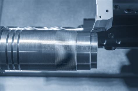 The Hi Technology Metal Working Processing By Cnc Turning Machine Stock