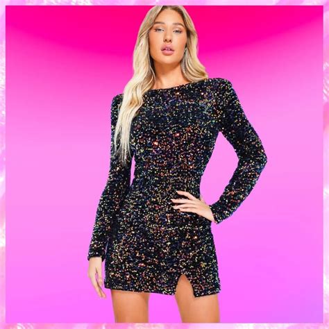 Vibrant Mini Sequin Dress For Every Occasion Vibrant Mini Sequin Dress For Every Occasion