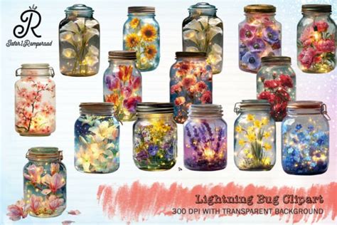 Lightning Bug Clipart Graphic By Jafar1rampersad · Creative Fabrica