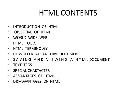 introdution to html ppt coding programming ppt
