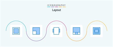 layout blue 5 icon pack including layout 26187169 vector art at vecteezy