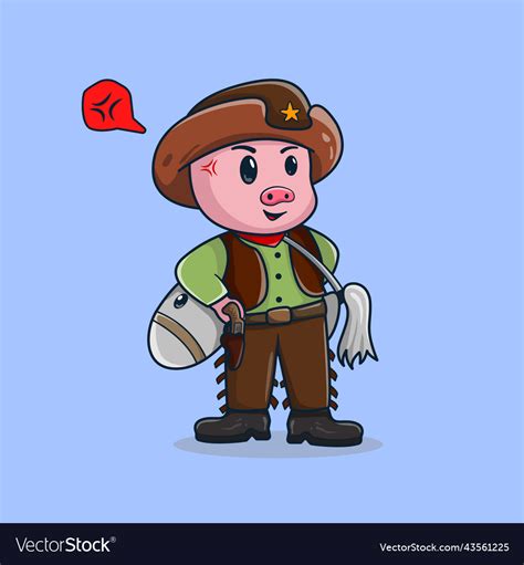 Angry Javelina Cartoon