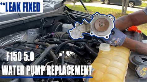 How To Replace Ford F150 Water Pump 2011 2021 Coolant Leak Repair