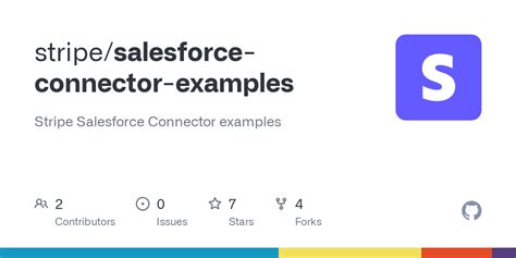 GitHub Stripe Salesforce Connector Examples Stripe Salesforce Connector Examples
