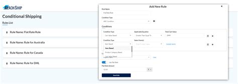 Reachship Woocommerce Multi Carrier And Conditional Shipping Wordpress