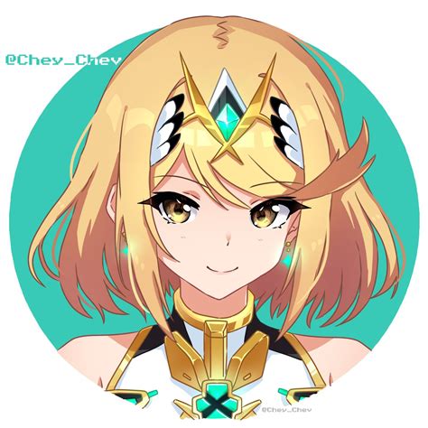 Mythra Xenoblade Chronicles And More Drawn By Cheychev Danbooru