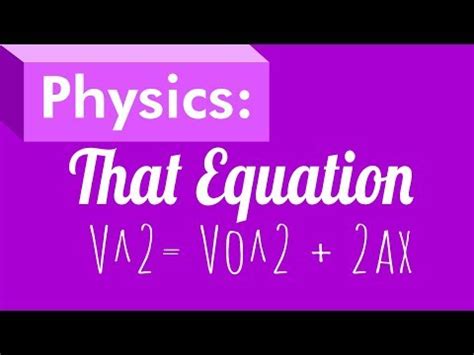 What Is V0 Physics