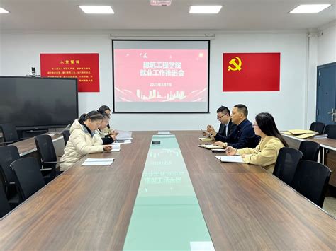 建筑工程学院召开就业工作推进会