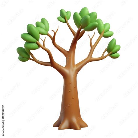 Tree 3dtree 3d Modellow Poly Treesketchup Trees Design Stock