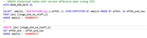 Sql Cte And Update Needs To Be Joined Stack Overflow