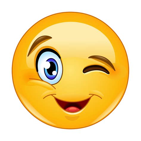 Winking Face Emoji Png Images Artofit