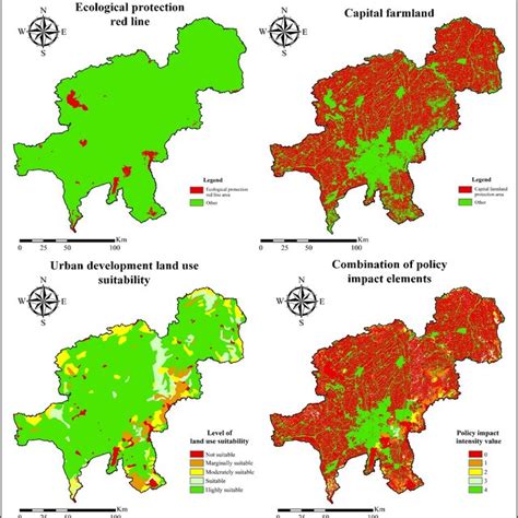 Figure A2 Maps Of Ecological Spatial Constraints Download