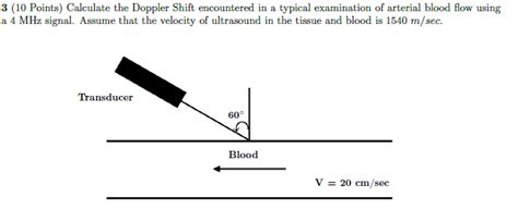 Points Calculate The Doppler Shift Encountered Chegg Com