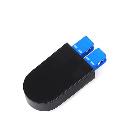 Used 9 125 Sc Upc Fiber Loopback Single Mode Sm Double Sc Optical Fiber Connector Ubb Threads