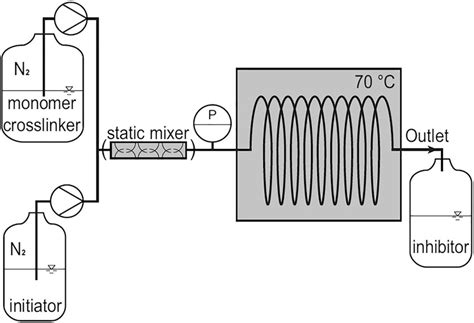 A Scheme Of Continuous Polymerization Reproduced From Wolff Et Al Download Scientific Diagram