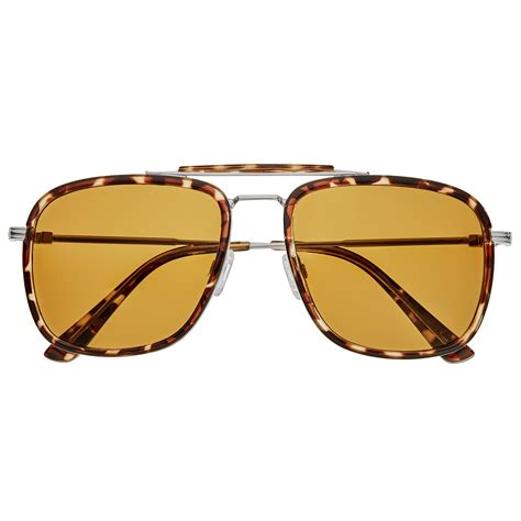 Flyer Polarized Sunglasses Tortoise Frame Brown Lens Resultco Non Watches Touch Of