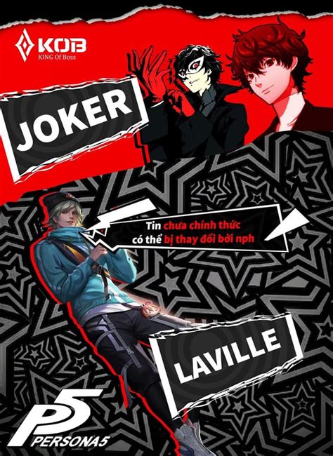 So A Mobile Moba Game Is Getting A P5 Collab You Know What That Means