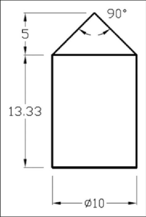 Schematic Representation Of Projectile Download Scientific Diagram