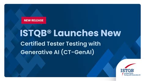 Istqb® Releases Certified Tester Foundation Level V40 Ctfl