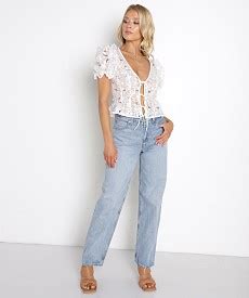 For Love And Lemons Leighton Top White Ct1753 Su21 Free Shipping At