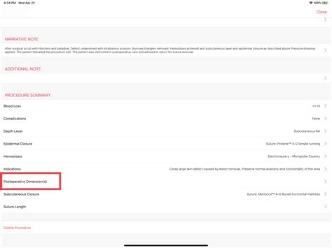 Documenting An Excision And Repair EZDERM Support