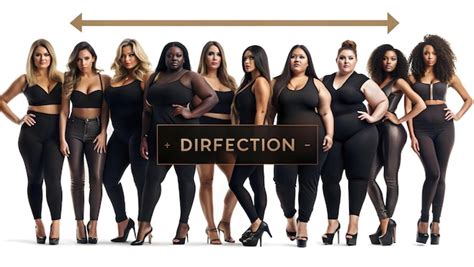 Premium Photo Flat Plus Size Model Arrow Border Frame With Direction Text Concept As A Sleek