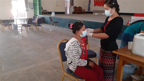 လှိုင်းဘွဲမြို့နယ်တွင် ပဉ္စမအသုတ် ဒုတိယအကြိမ် ကိုဗစ် ၁၉ ရောဂါကာကွယ်ဆေးထိုးနှံရန် ကျန်ရှိနေသူမ