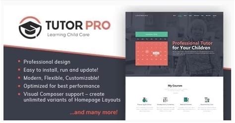 Tutor Pro Education WordPress Cromur