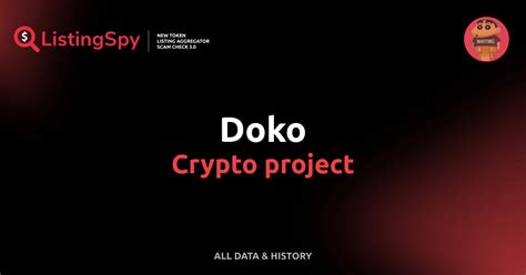 Doko Crypto Project Doko Token Listings Events Analysis Listingspy