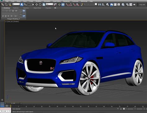 재규어 F 페이스 2017 3d 모델 139 C4d Ma Obj Max Free3d