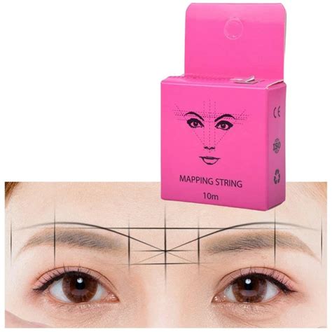 PRE INKED MAPPING STRING Eyebrow Marker For Microblading Permanent Makeup EUR PicClick FR