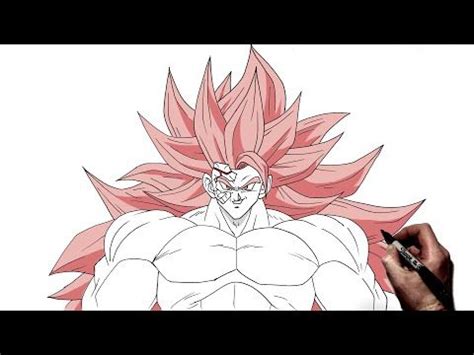 How To Draw Goku Black SSJ Rose Step By Step Dragon Ball Goku Drawing Drawings Goku Black