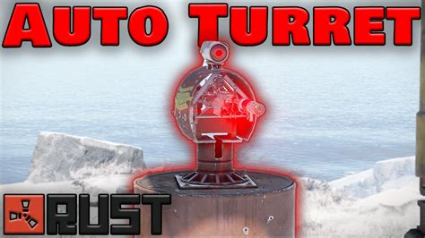 How To Set Up An Auto Turret Rust Shorts RUST情報局