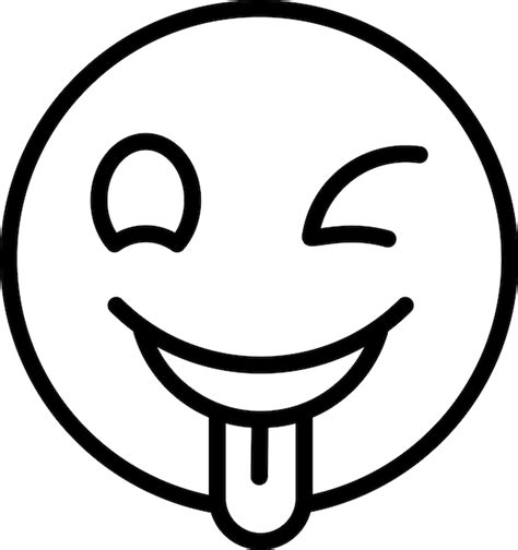 Лицо с языковой векторной иллюстрацией Премиум векторы