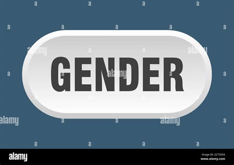 Gender Button Rounded Sign Isolated On White Background Stock Vector Image Art Alamy
