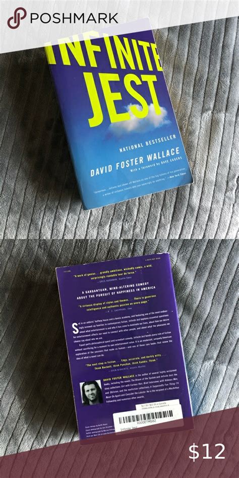 SALE Infinite Jest Paperback Paperbacks Dave Eggers Book Cover