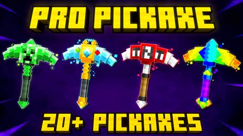Pro Pickaxe 20 Pickaxes In Minecraft Marketplace Minecraft