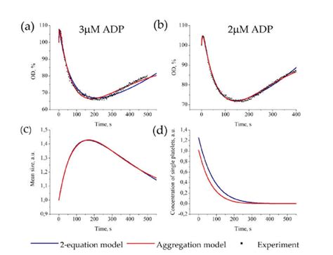 Parameter Estimation For The Aggregation Model And 2 Equation Model
