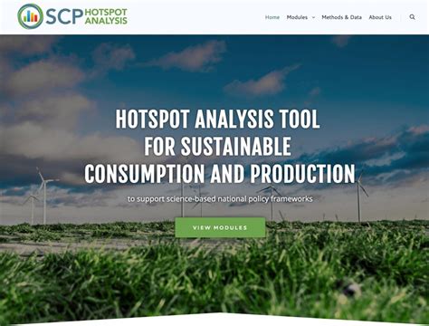 Sustainable Consumption And Production Hotspot Analysis Tool Scp Hat Life Cycle Initiative