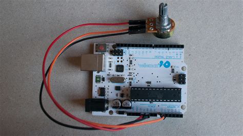 Lecture Dun Potentiomètre Entrées Analogiques Darduino